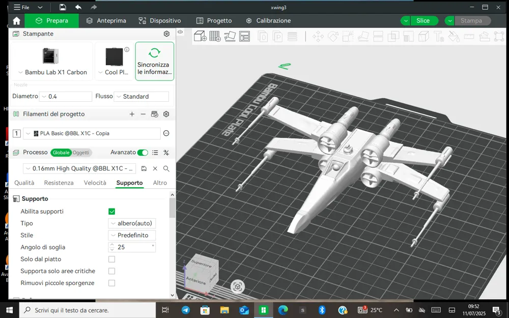 Starfighter x-wing by Aghymaker MakerWorld: Download Free 3D Models
