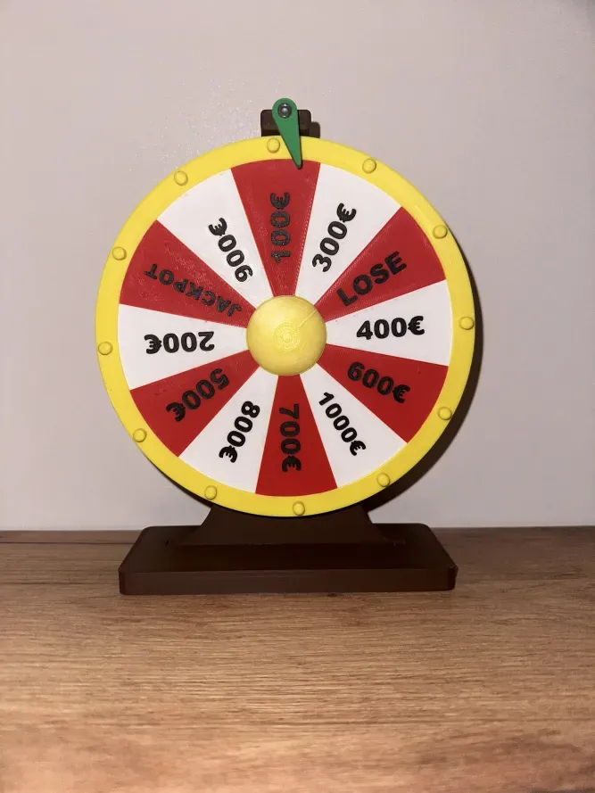 Jackpot wheel by bouc MakerWorld: Download Free 3D Models