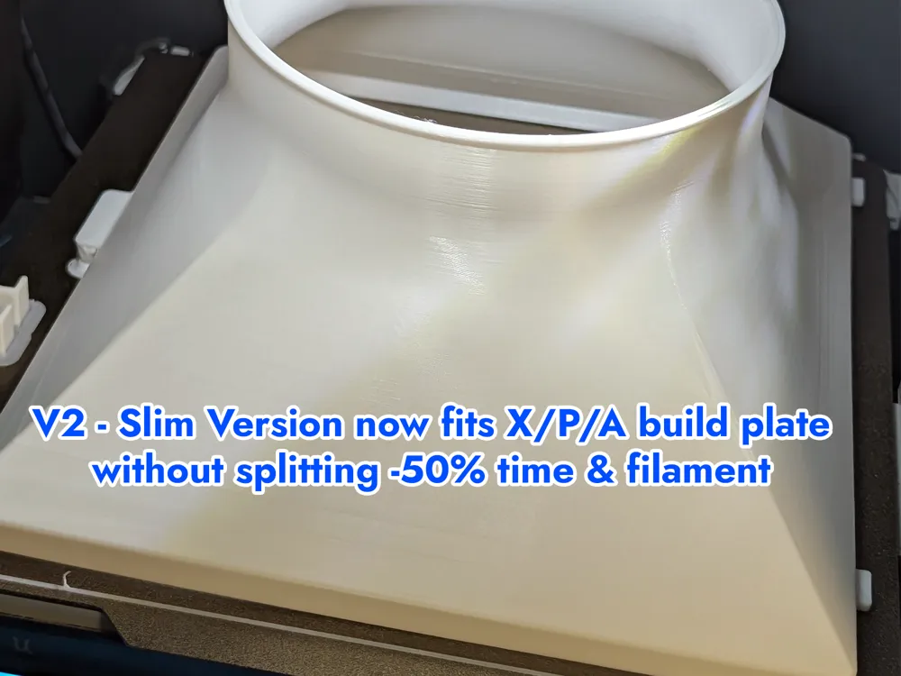 [V2] Dual Hose Adapter Mod 150mm for portable AC - Free 3D Print Model ...