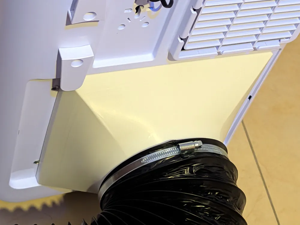 [V2] Dual Hose Adapter Mod 150mm for portable AC - Free 3D Print Model ...