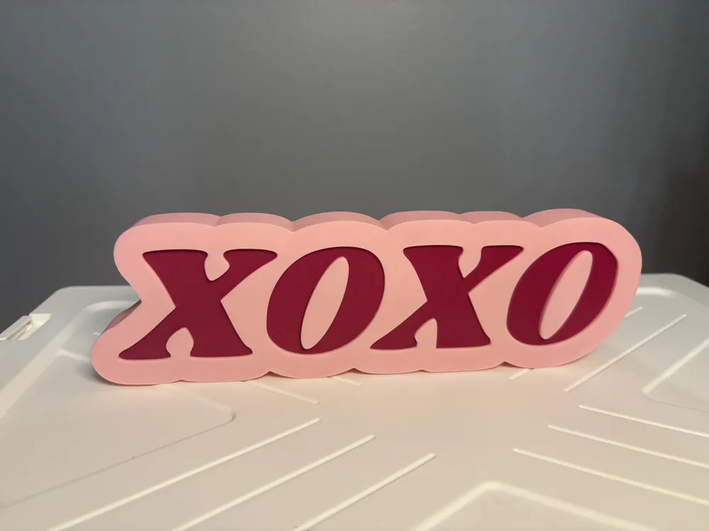 XOXO - Free 3D Print Model - MakerWorld