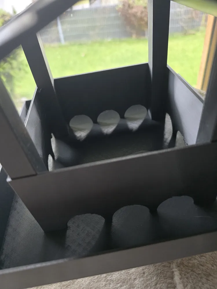 Gabled Bird Feeder with Refill Window - Free 3D Print Model - MakerWorld