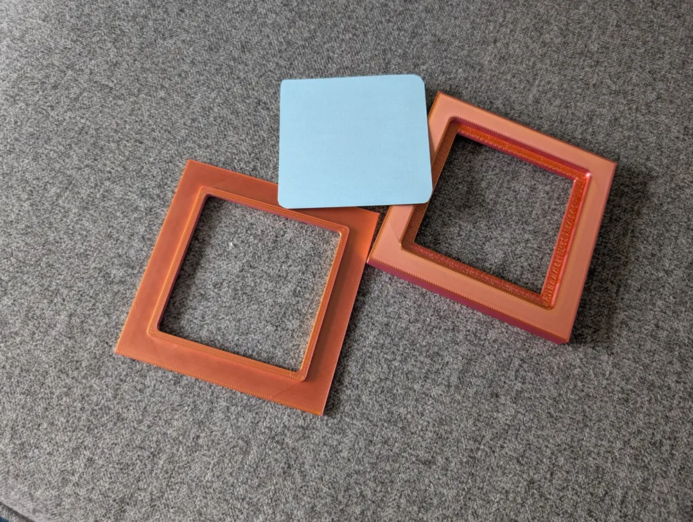Friction Fit Square Cross Stitch Frame by SprocketStudiosMakerWorld ...