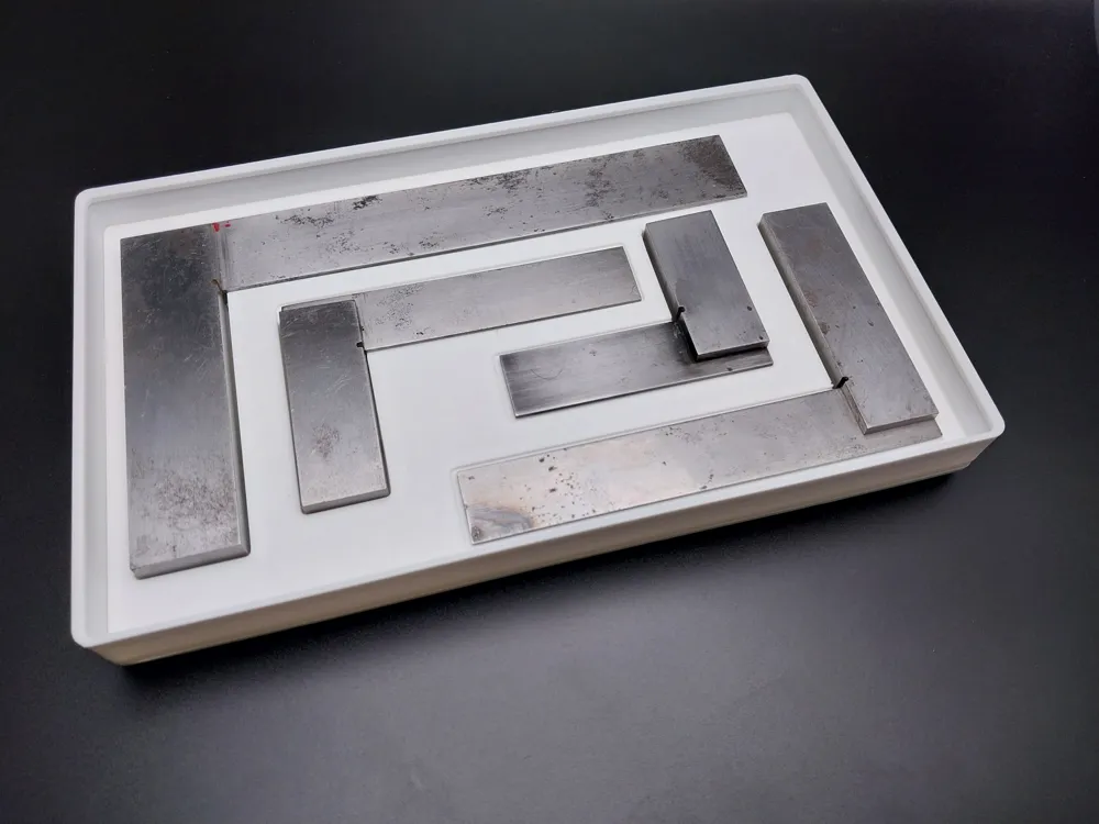 Gridfinity Machinist Squares Tray by gromitnyc - MakerWorld