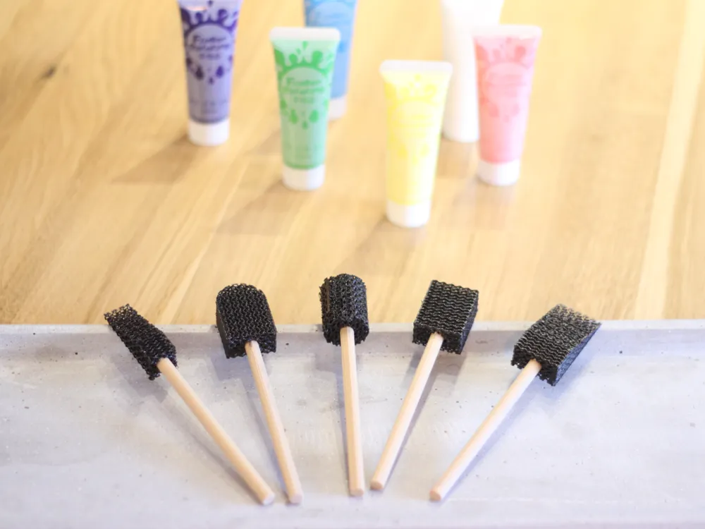 Brush Set with TPU-Sponges and PLA Handle by Scratchplate3D MakerWorld ...