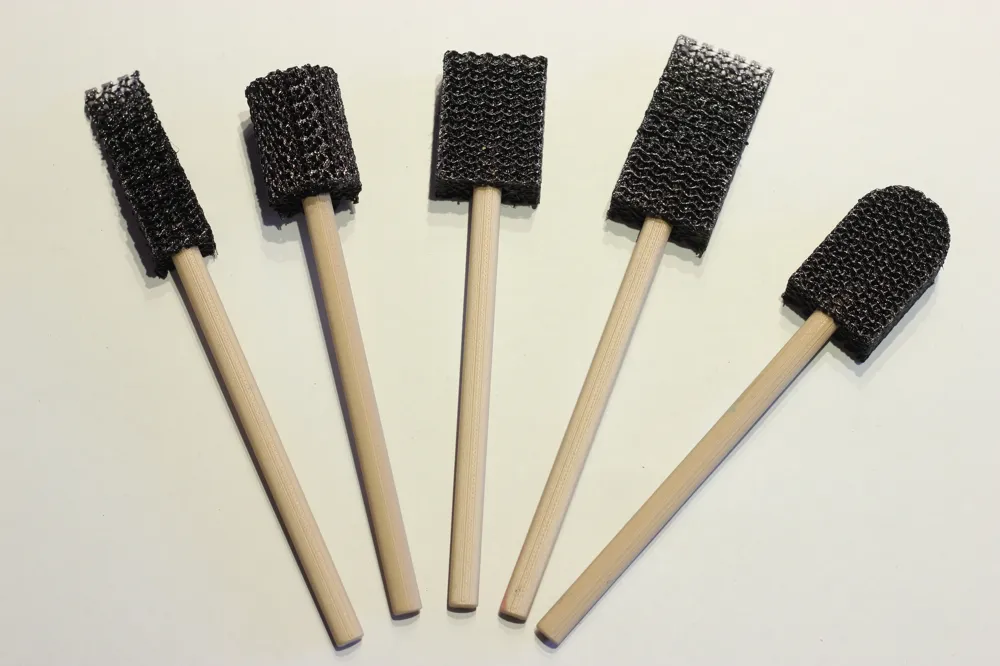 Brush Set with TPU-Sponges and PLA Handle by Scratchplate3D MakerWorld ...