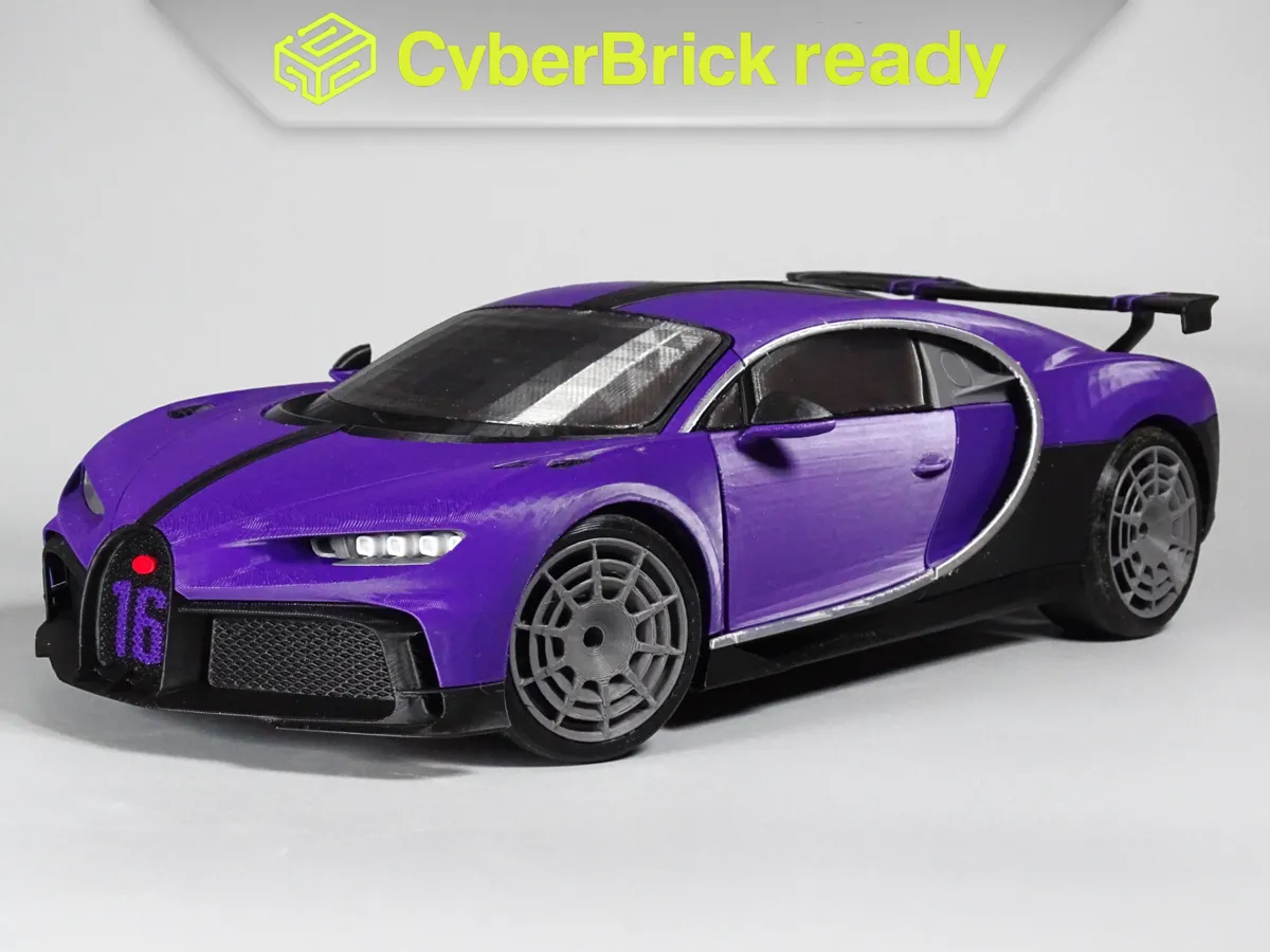 RC 1/12 Bugatti Chiron Pur Sport (GT-RC) – Kostenloses 3D-Druckmodell ...
