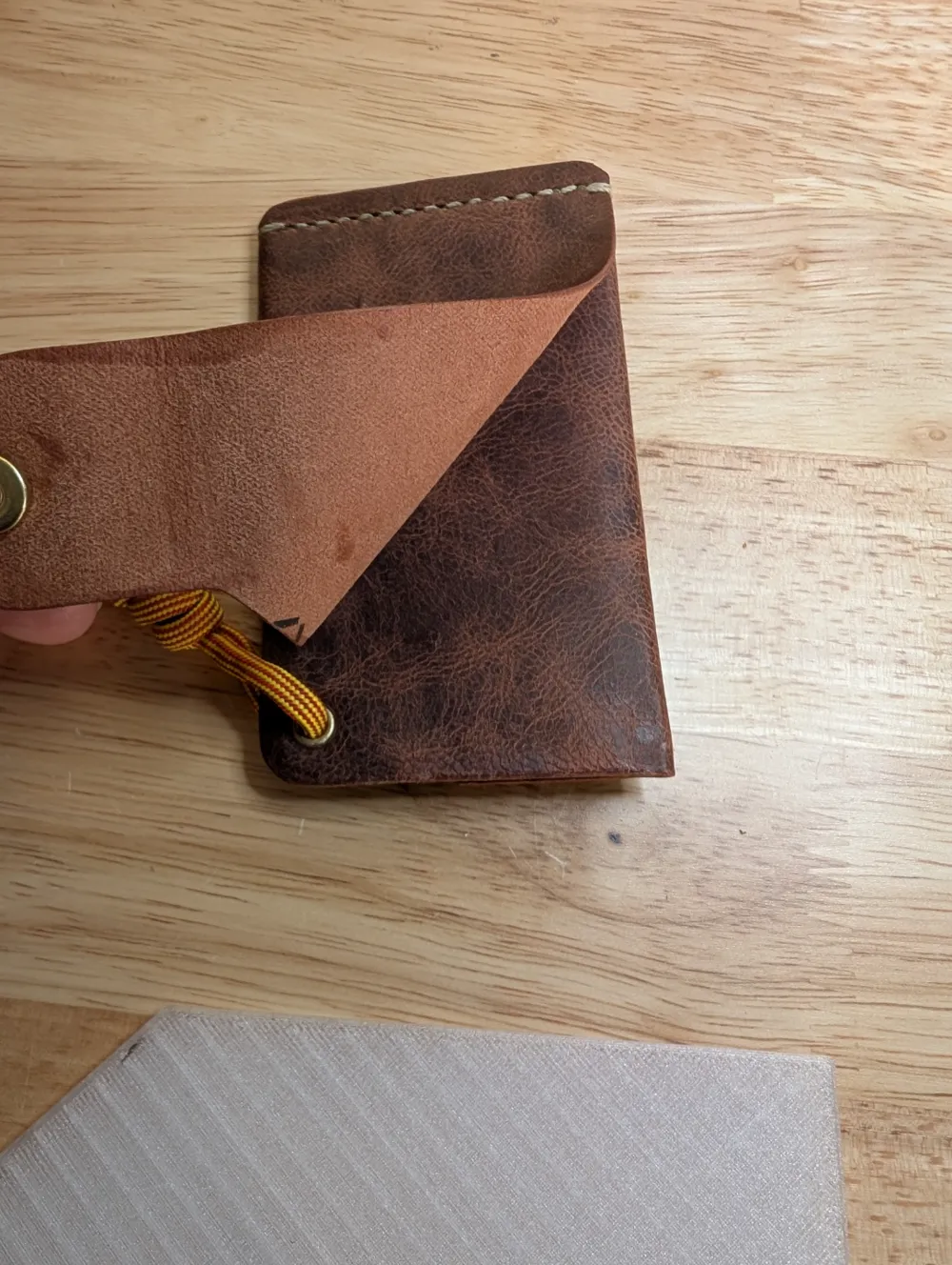 DIY Leather Folding Dual Pocket Wallet Template - Free 3D Print Model ...