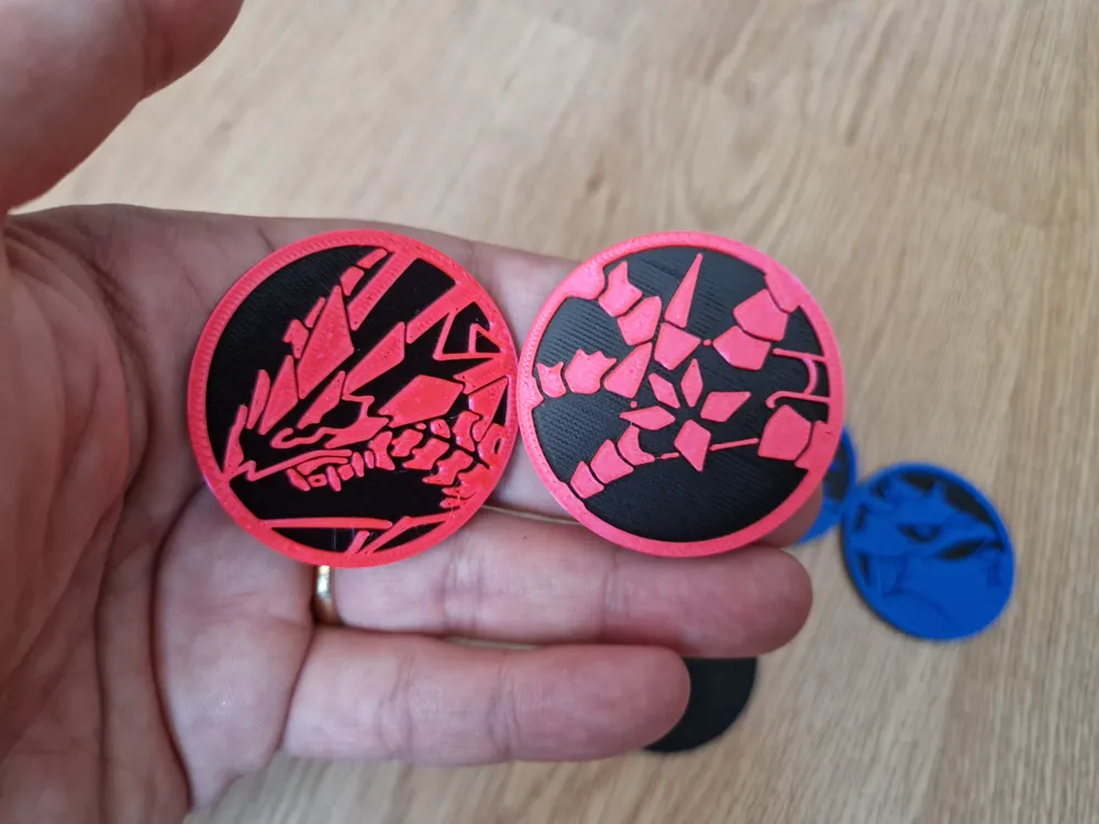 Eternatus Pokemon coin by Kryator MakerWorld: Download Free 3D Models