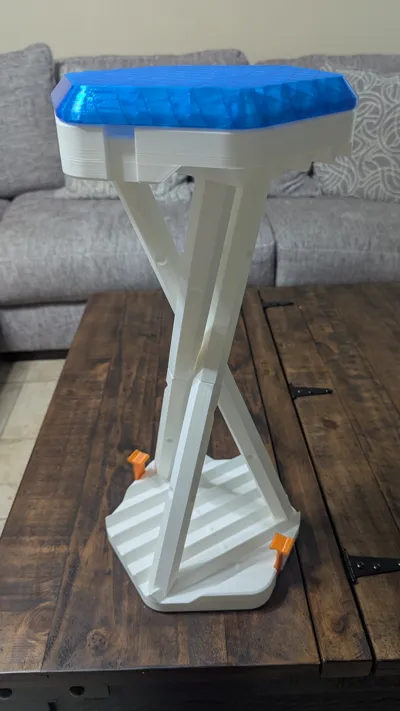 Compact Collapsible Camping Stool - Free 3D Print Model - MakerWorld