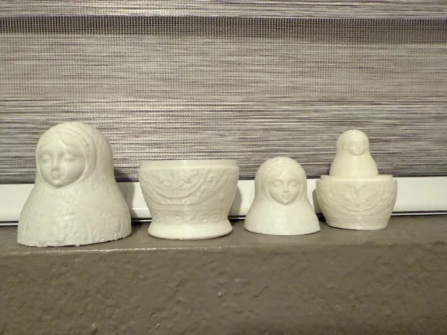 Nested Russian dolls - Free 3D Print Model - MakerWorld