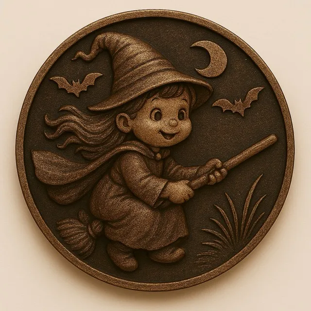 3D scary halloween coins - Free 3D Print Model - MakerWorld