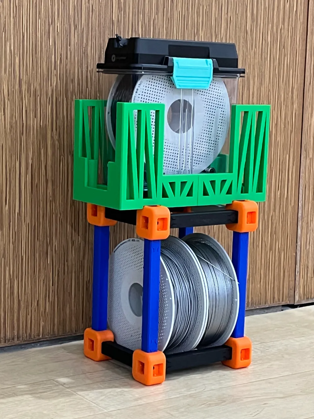 TPU filament spool rack by KK_Wang MakerWorld: Download Free 3D Models