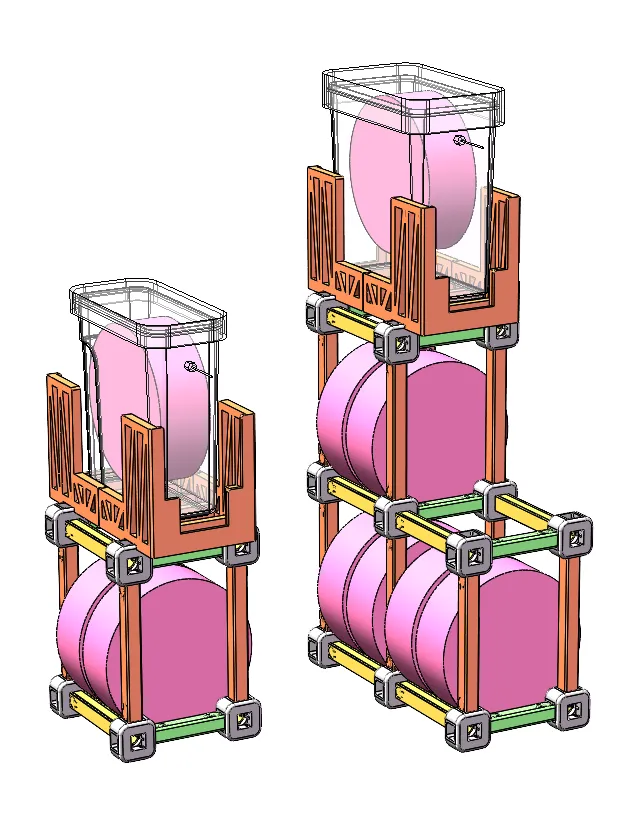 TPU filament spool rack by KK_Wang MakerWorld: Download Free 3D Models
