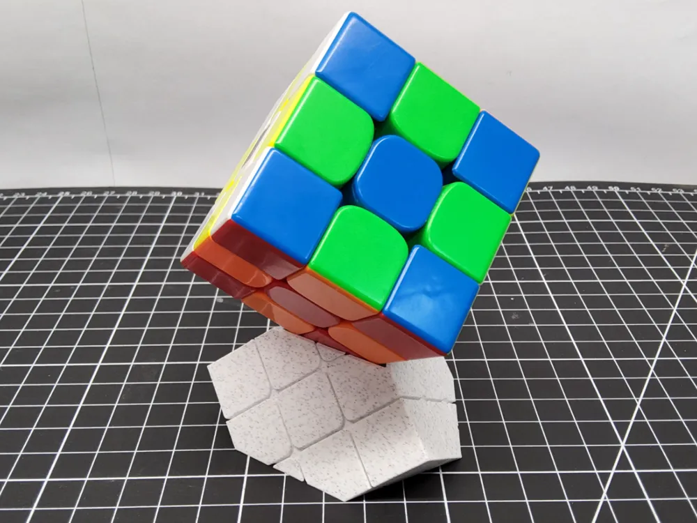 Rubik's Cube Stand by TheChemist MakerWorld: Download Free 3D Models