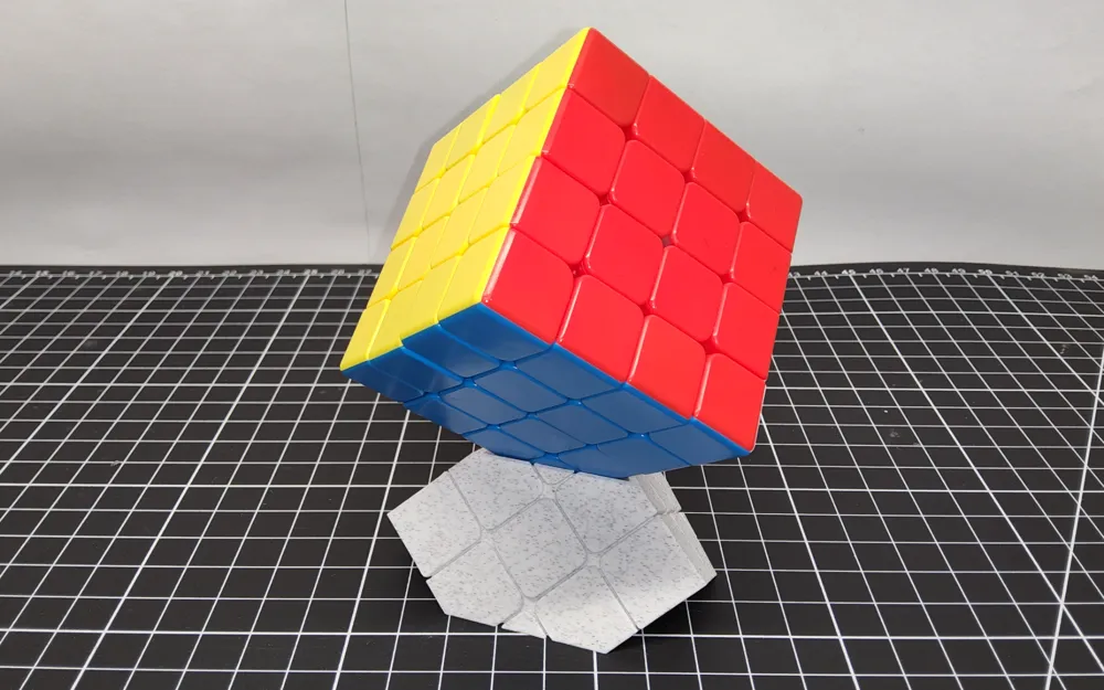 Rubik's Cube Stand by TheChemistMakerWorld: Download Free 3D Models
