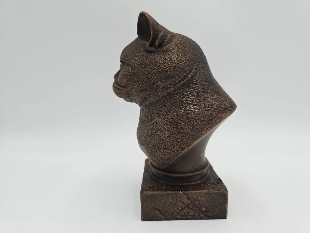 BRITISH SHORTHAIR CAT BUST by Messy_Panda MakerWorld: Download Free 3D ...