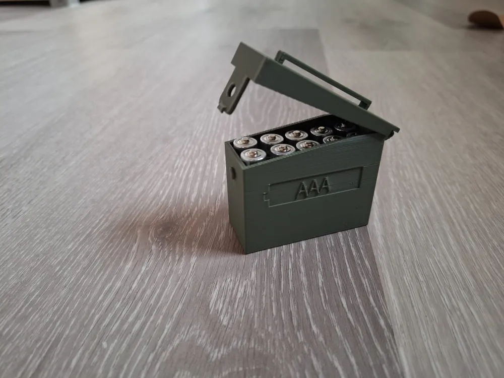 AAA Battery Box (Ammunition Box) by Ghost__Rider MakerWorld: Download ...