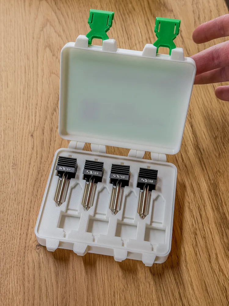 H2D/H2S/P2S SnapLock Box for Eight Hotends - Free 3D Print Model ...