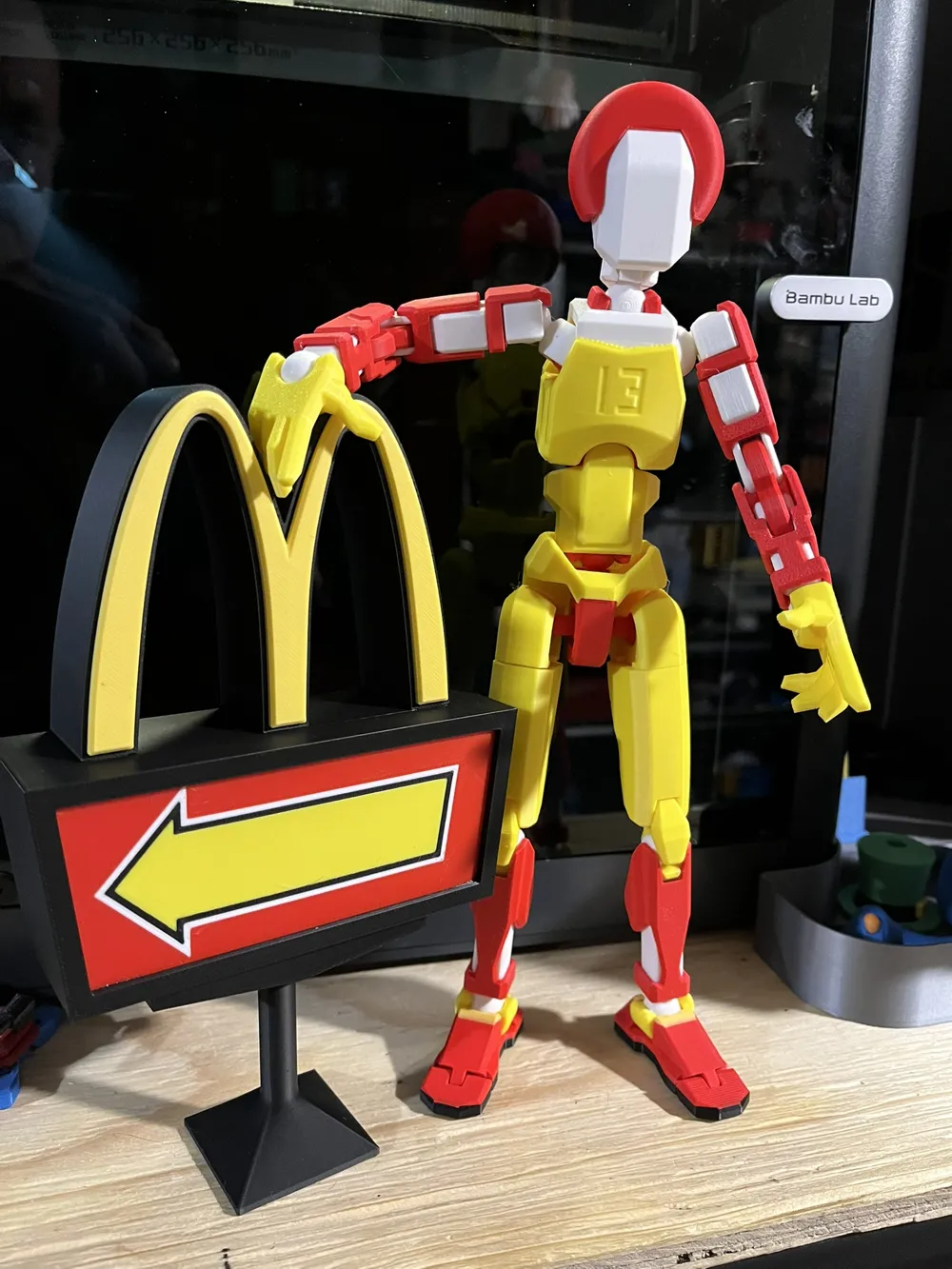 McDonald's Mini Drive Thru Sign by Zzz3DSelkirk MakerWorld: Download ...