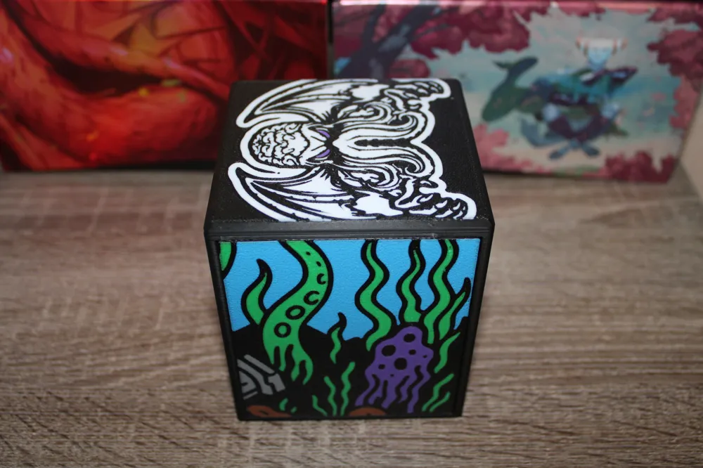MTG EDH Commander Showcase Deck Box - Cthulhu - Free 3D Print Model ...