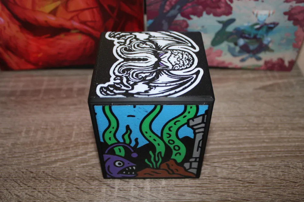 MTG EDH Commander Showcase Deck Box - Cthulhu - Free 3D Print Model ...