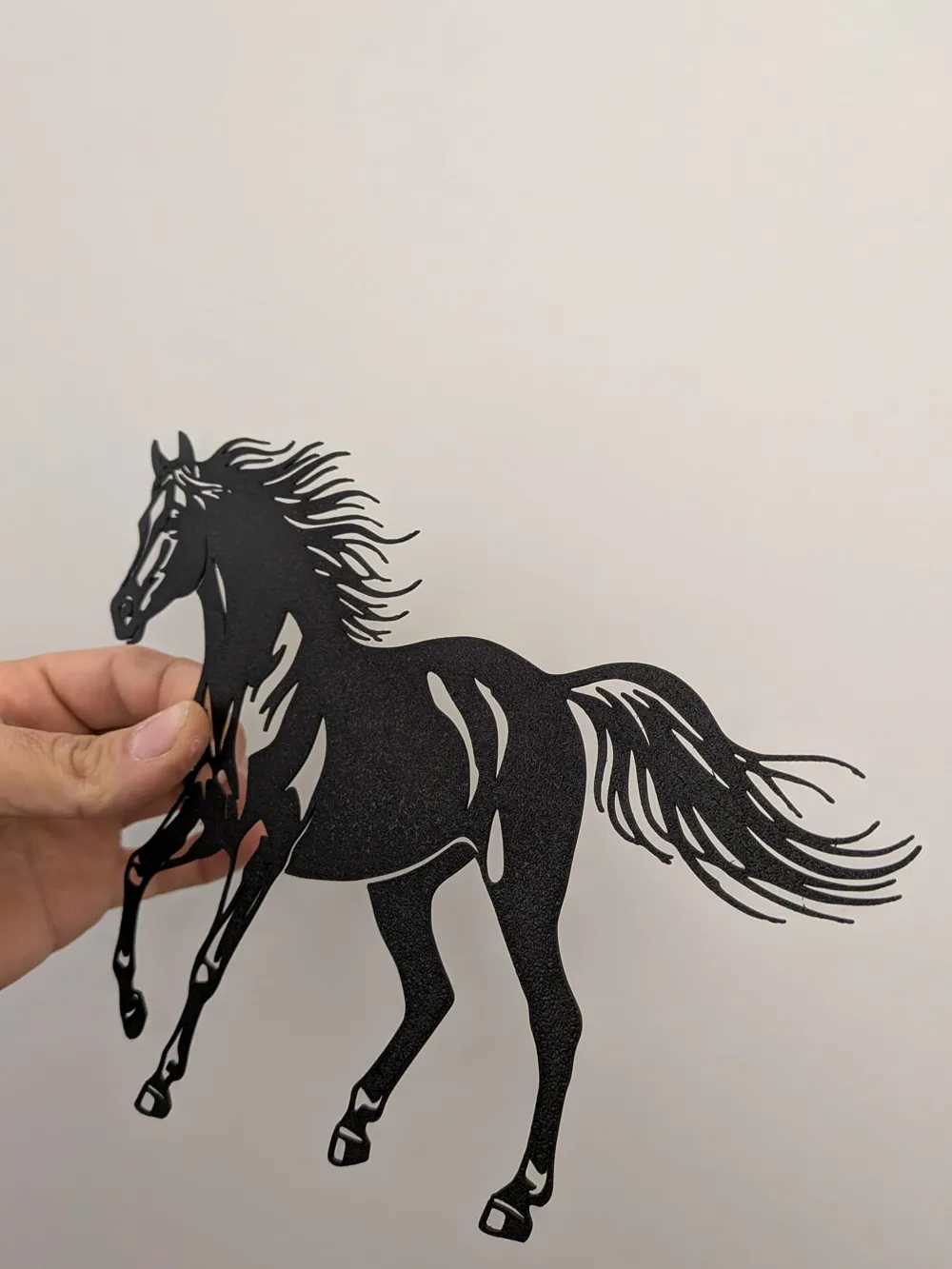 horse wall art - Free 3D Print Model - MakerWorld