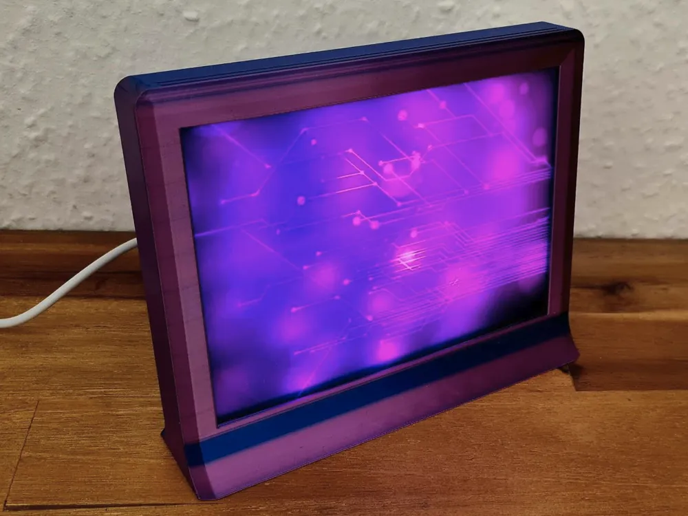 LED Picture & Lithophane Frame by tkncgn MakerWorld: Download Free 3D ...