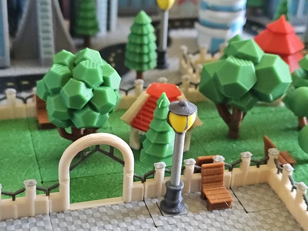 Clicky City - A Magnetic Tile Based City Diorama - Free 3D Print Model ...