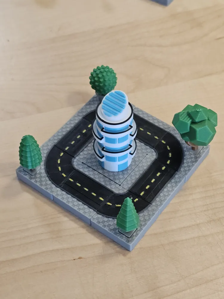 Clicky City - A Magnetic Tile Based City Diorama by Packet39 MakerWorld ...