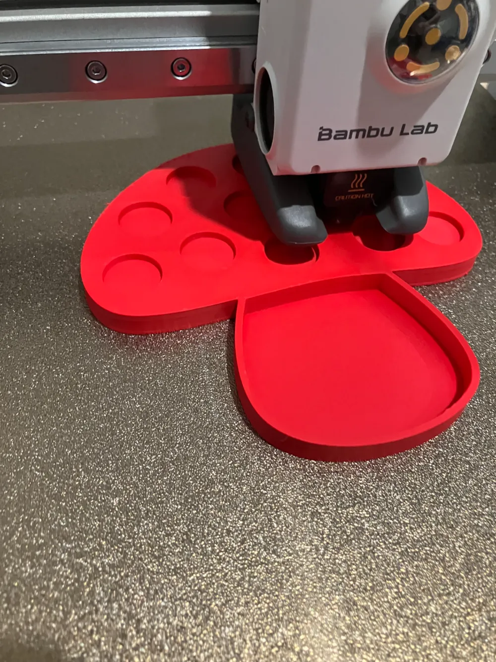 Happy Mushroom Pom Pom Sorting Tray by A*i*m*e*e* - MakerWorld