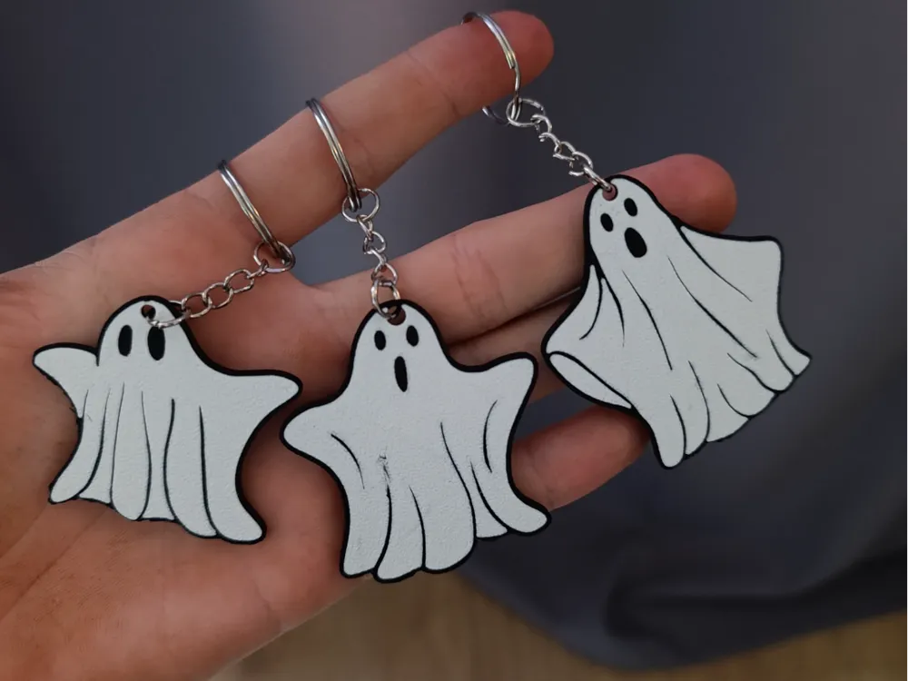 Halloween ghost keychains by MagiikDesign - MakerWorld