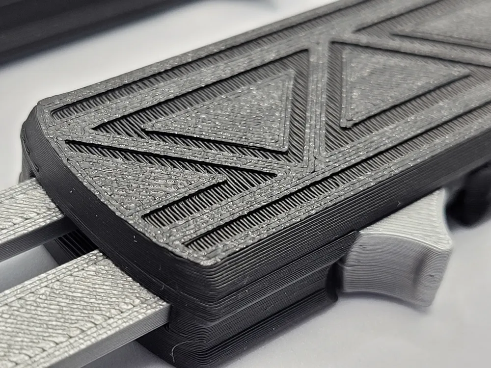 OTF Fidget Knife - Ruler - Comb - Free 3D Print Model - MakerWorld