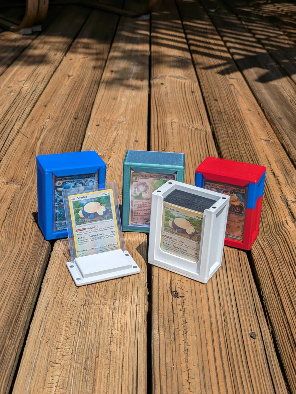 60 Card Magnetic Display Deck Box Magic Pokemon by Cincinnati Squirrel ...