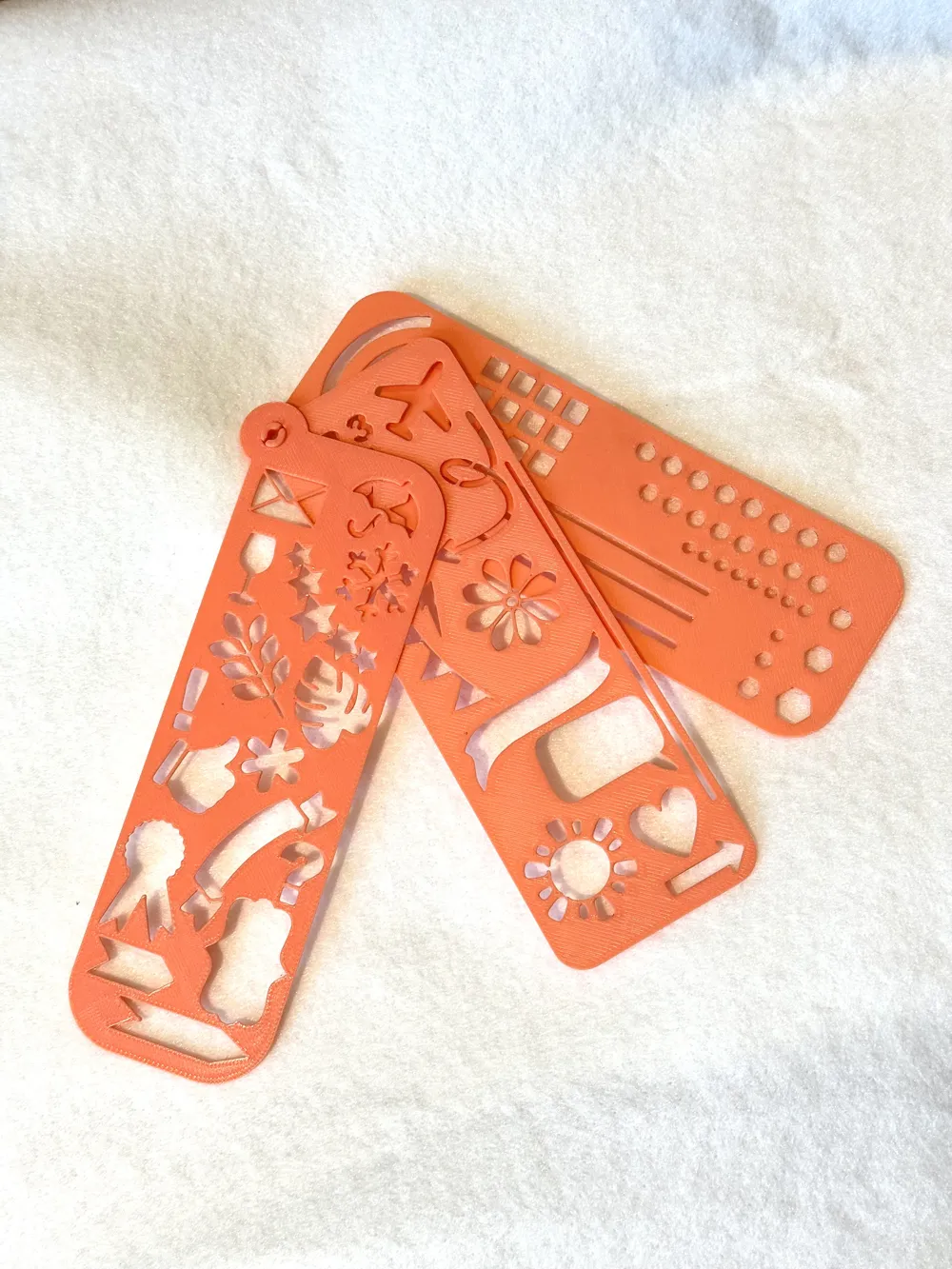 Stencil Bookmark Set (for bullet journal/doodling) by Maywood Press ...