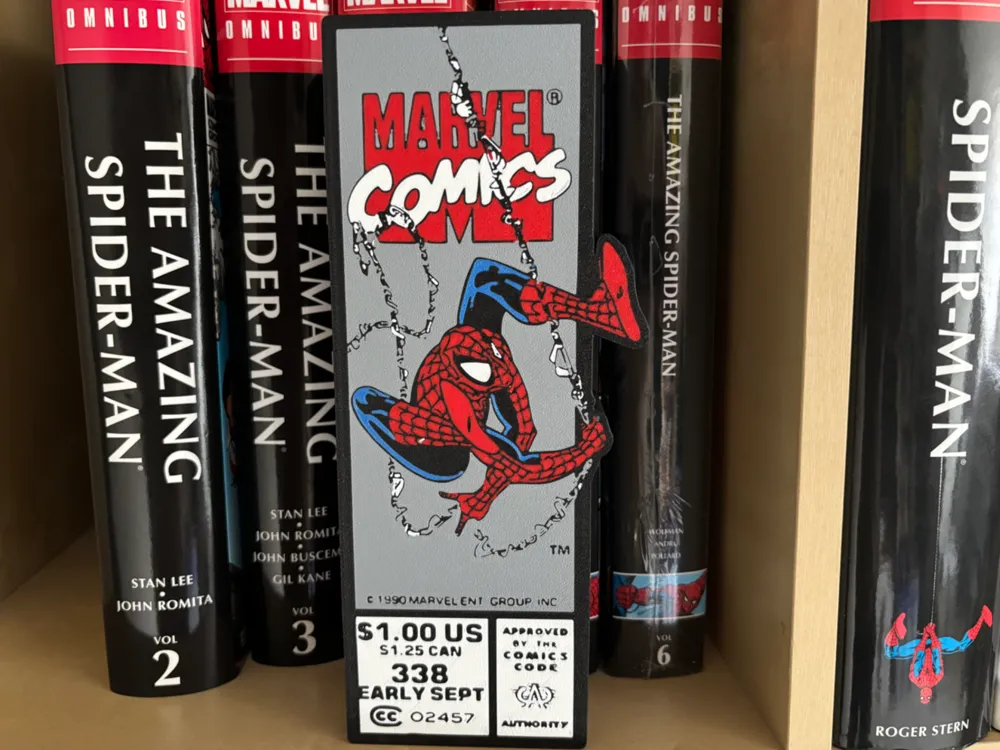 Marvel Corner Box Lightbox Amazing Spider-Man #338 by X3D MakerWorld ...