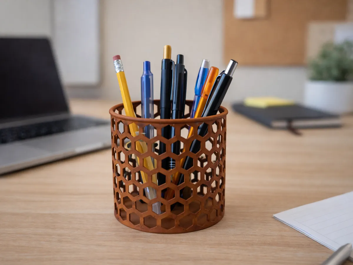 Stifte halter / Pencil holder – Kostenloses 3D-Druckmodell – MakerWorld