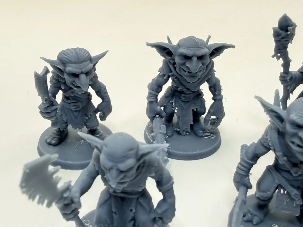 Goblin Set: 5 Unique Poses for Tabletop RPGs - Free 3D Print Model ...