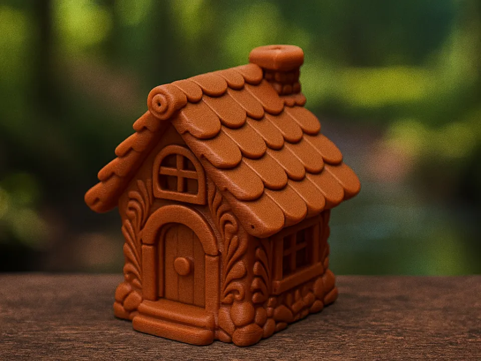 Magic Hut in the Forest Thicket - Free 3D Print Model - MakerWorld