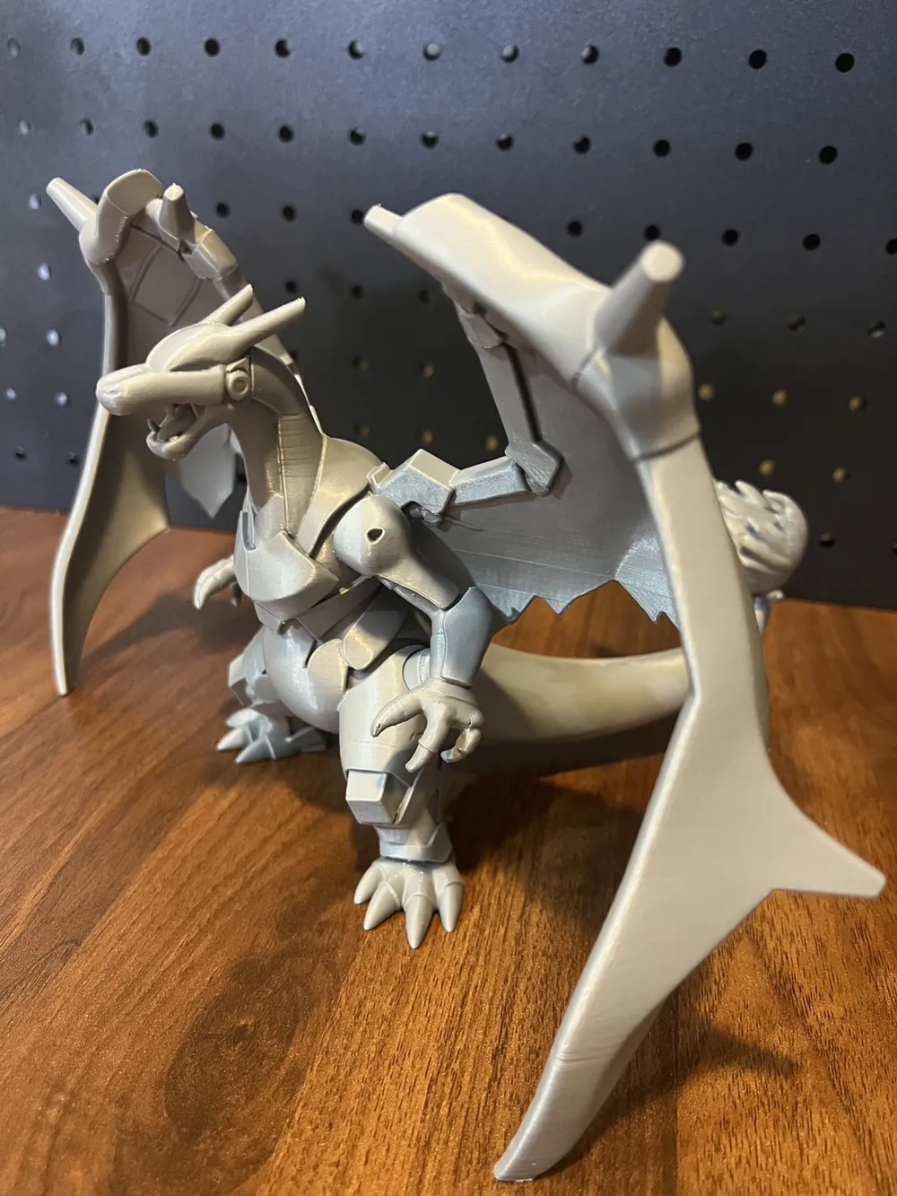 Mecha Pokemon Series: Mighty Charizard Statue - Free 3D Print Model ...
