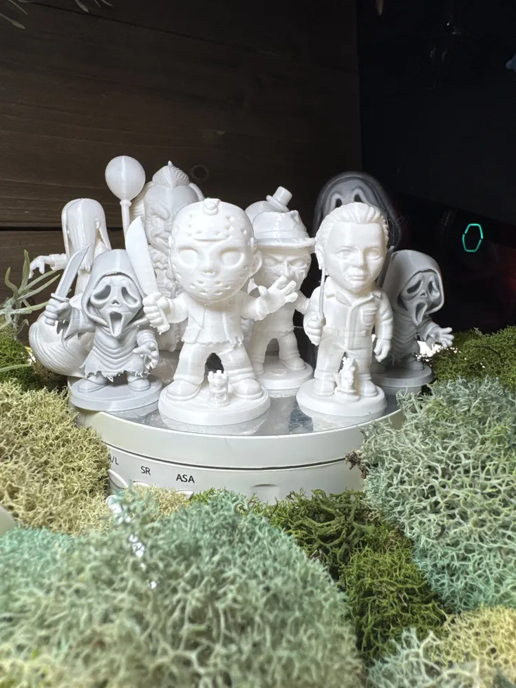 Mini Monsters chess set - Chibi horror edition - Free 3D Print Model ...