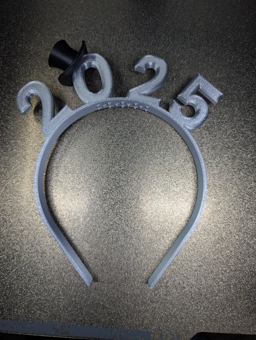 2025 New Years Headband with Jaunty top Hat by lokiparts - MakerWorld