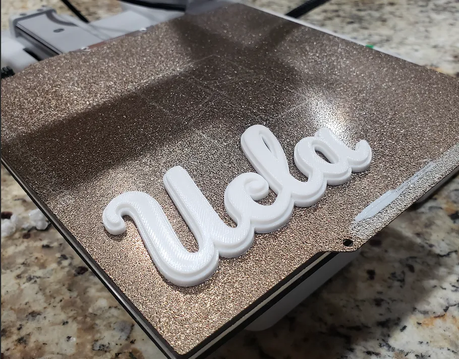 UCLA Cursive Logo by DJ$weatyMoney - MakerWorld
