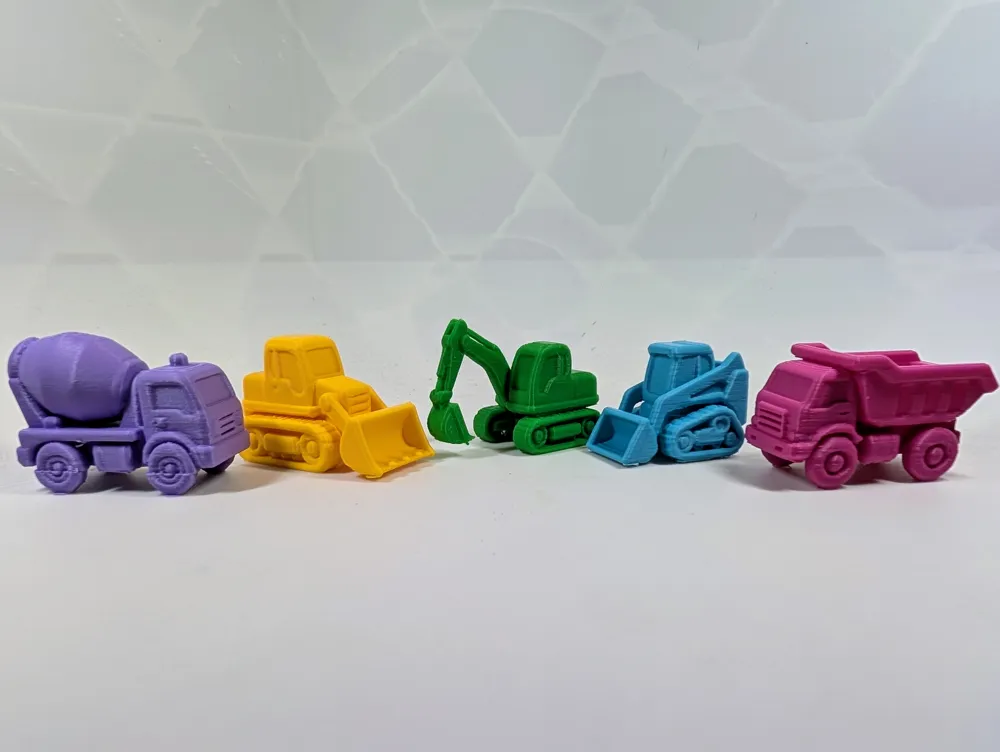 Construction Crew Minis - Free 3D Print Model - MakerWorld