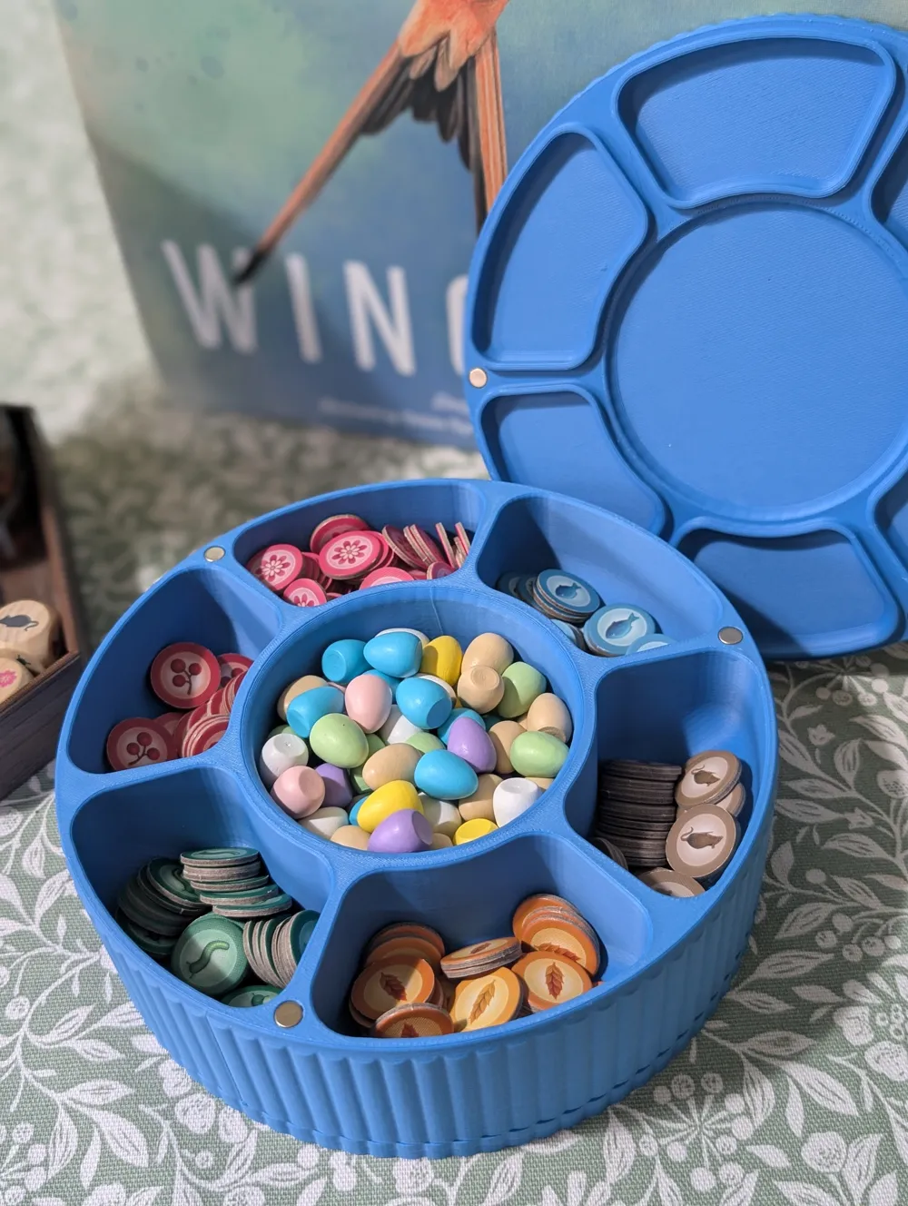 Spinning Board Game Token Storage with Lid - Free 3D Print Model ...