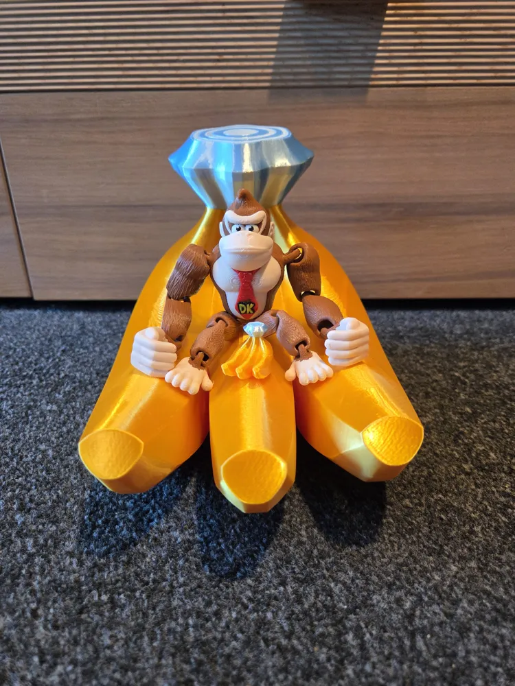 DONKEY KONG Articulated Flexible Screen-accurate - Free 3D Print Model ...
