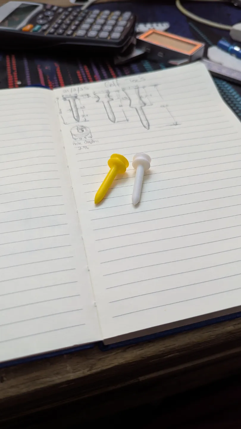 Golf Step Tees by stumpagness MakerWorld: Download Free 3D Models