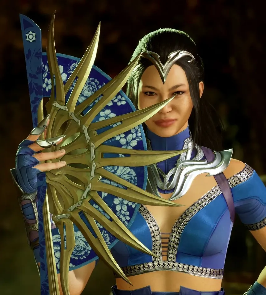 Kitana's fan from MK1 - Fans of Tevoria - Free 3D Print Model - MakerWorld
