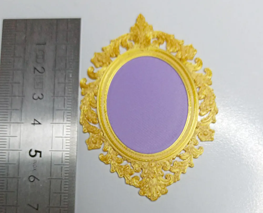 Classic Painting Frame for Dollhouse, scale 1:12 - Free 3D Print Model ...