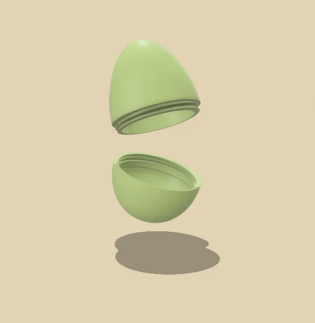 Threaded Easter Egg by Joe3D - MakerWorld